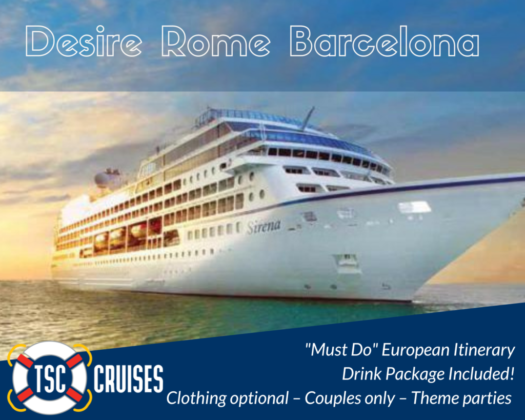 Desire Rome Barcelona 2025 » TSC-Cruises: The Swinger Cruise